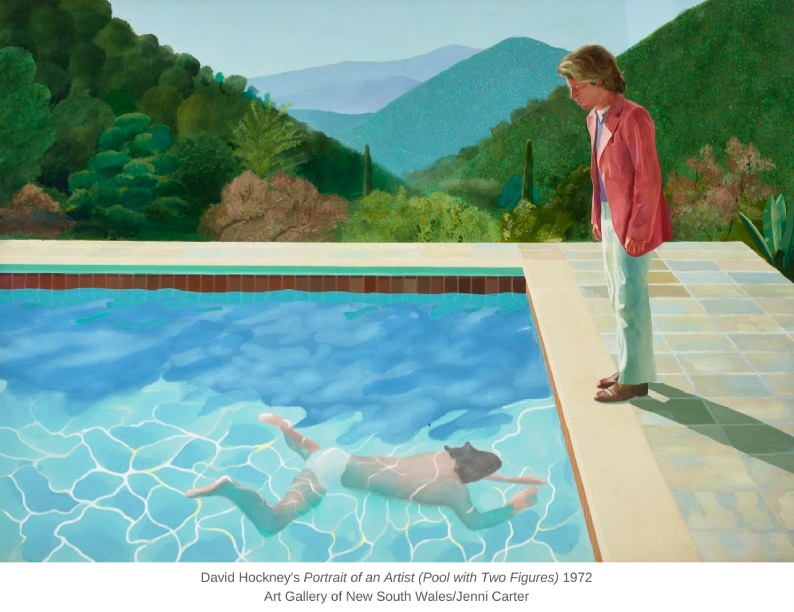David Hockney's Portrait of an Artist (Pool with Two Figures) 1972 ...
